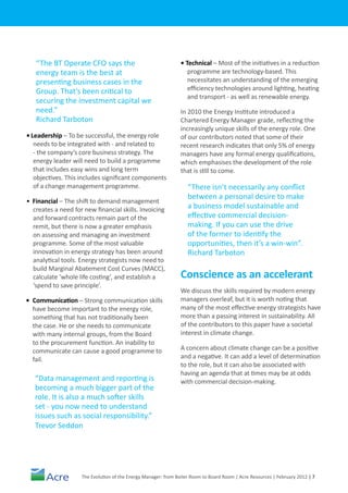 The Evolution of the Energy Manager: From Boiler Room to Board Room | PDF