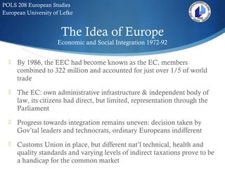 The Evolution of the EU: PART I | PPT