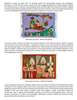 The Evolution Of The Indian Lifestyle_ Jyoti Bhatt’s Decades-Long ...