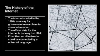 The Evolution Of The Internet | PDF | Internet for Beginners | Internet