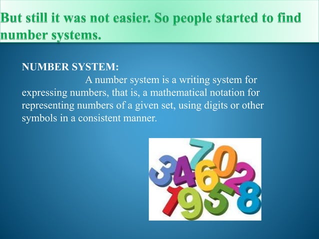 The Evolution of the Number System | PPTX | Science