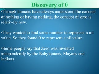 The Evolution of the Number System | PPTX