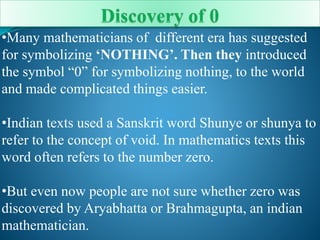 The Evolution of the Number System | PPTX