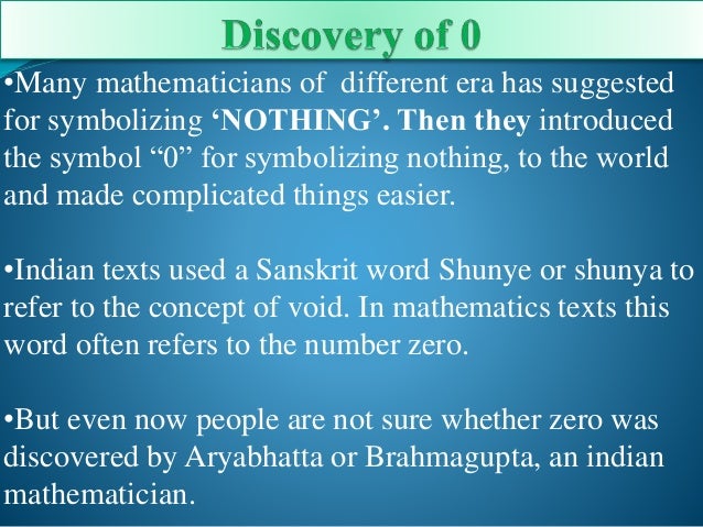 The Evolution of the Number System