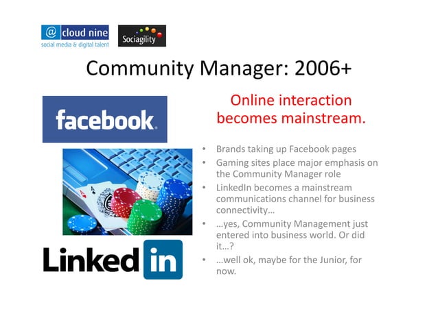 The evolution of the role of the community manager | PDF