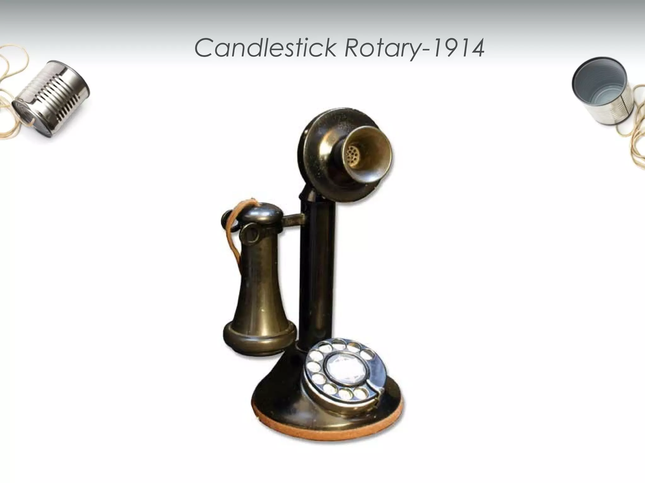 The Evolution of the Telephone | PPT