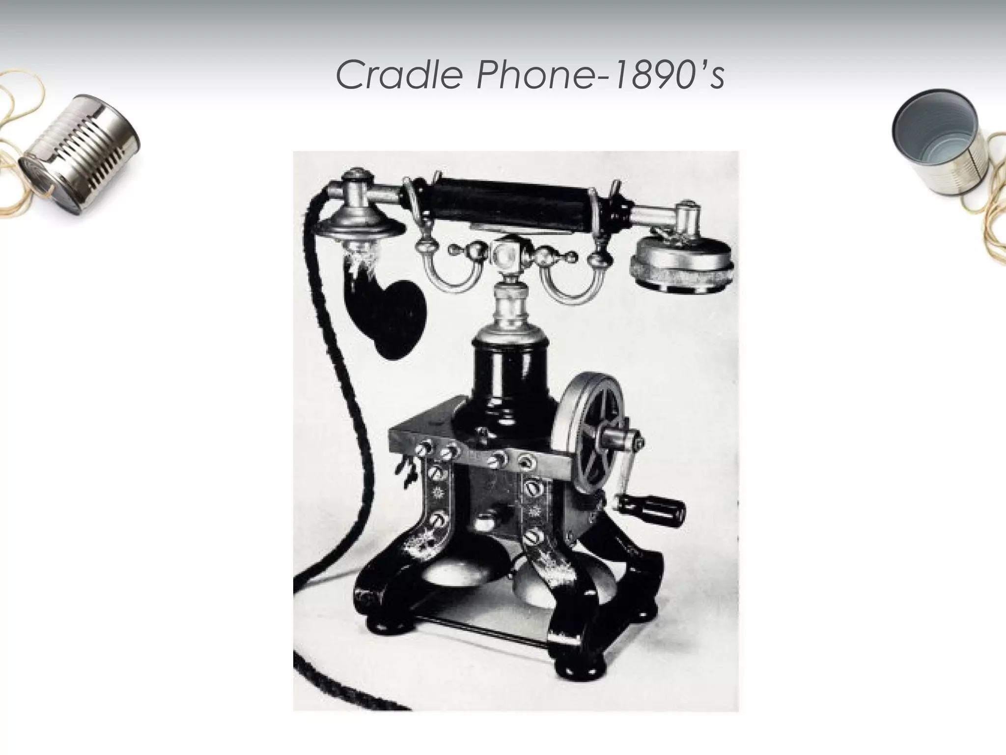 The Evolution of the Telephone | PPT