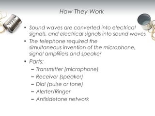 The Evolution of the Telephone | PPT