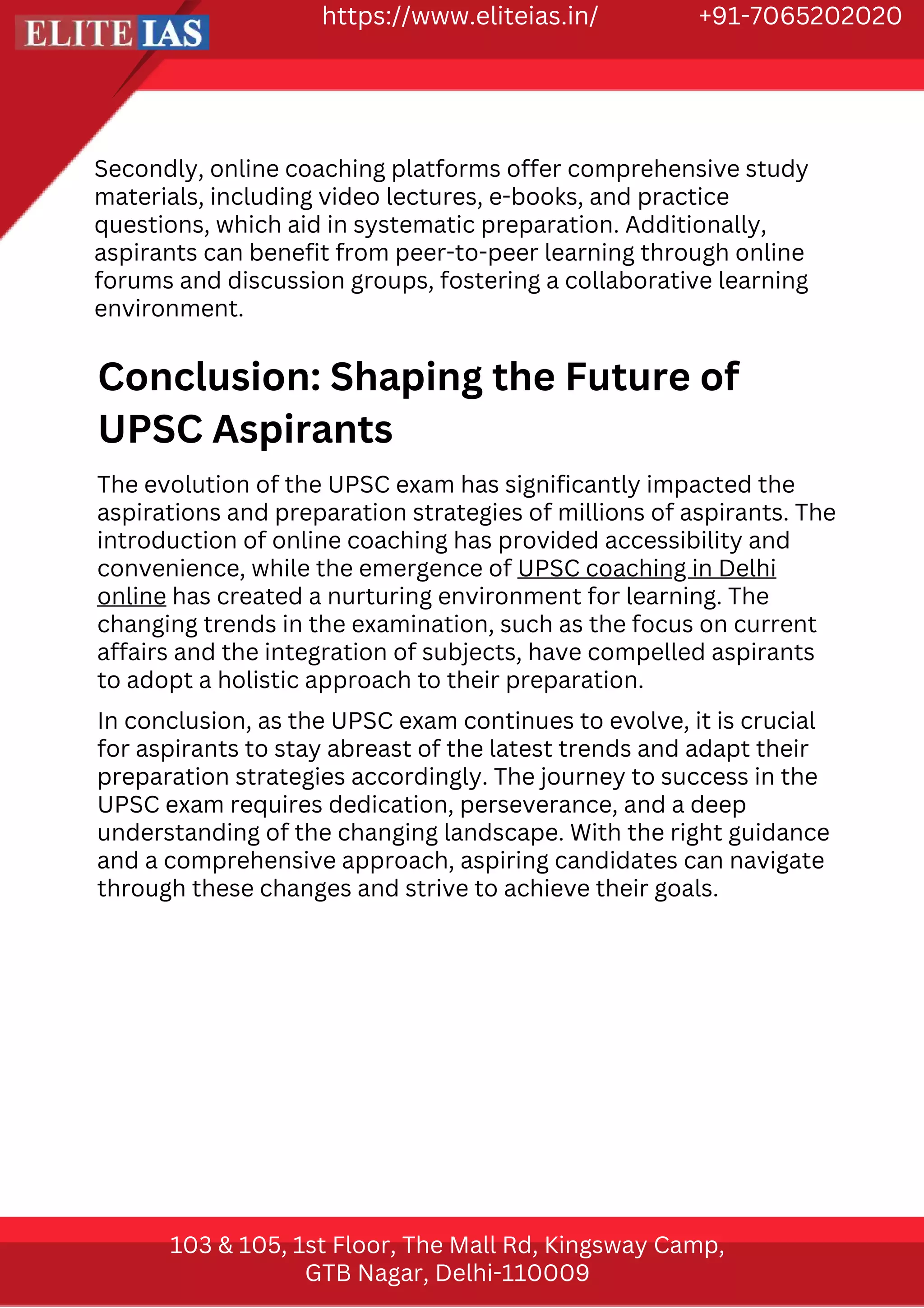 How Has the UPSC Exam Evolved Over Time? An Analysis of Key Changes | PDF