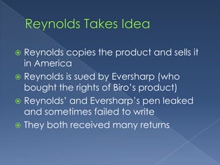 The evolution of the writing utensil | PPTX