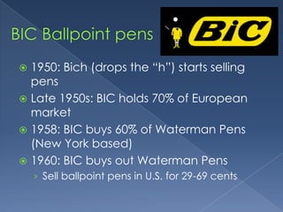 The evolution of the writing utensil | PPTX