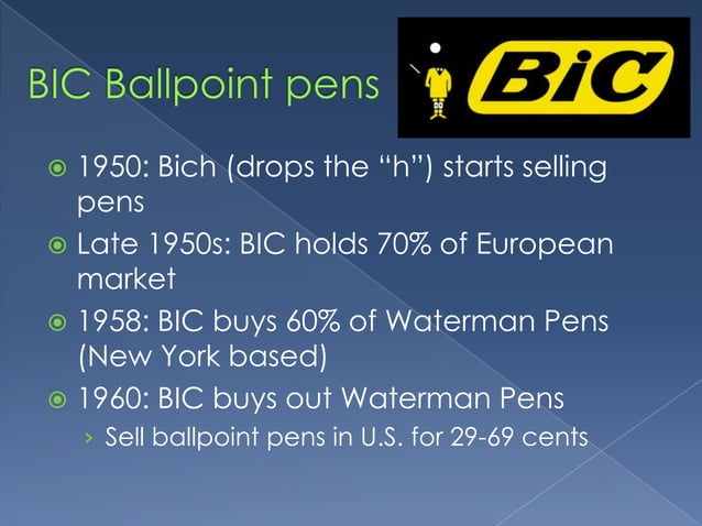 The evolution of the writing utensil | PPTX