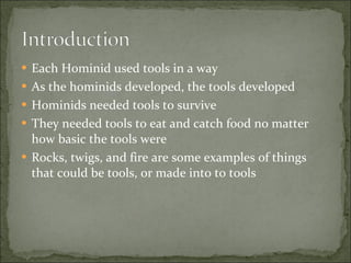 The evolution of tools | PPT | Arms & Ammunition | Sensitive Topics