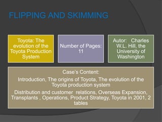 The evolution of toyota | PPTX
