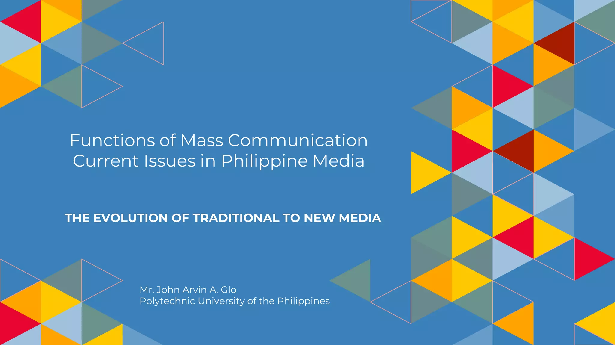 The evolution of traditional to new media | PPTX