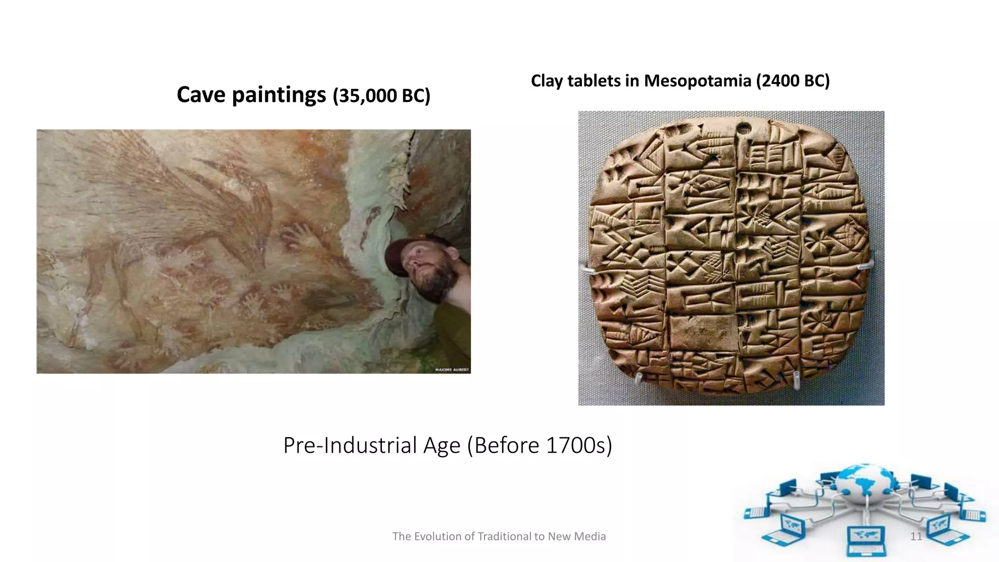 The evolution of traditional to new media | PPTX