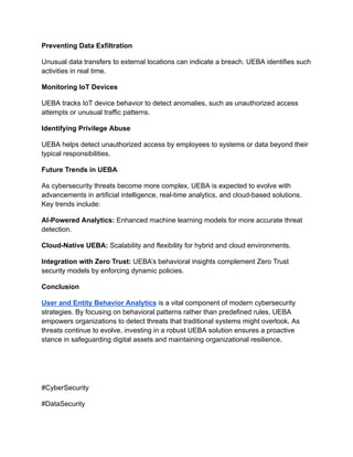 The Evolution of User and Entity Behavior Analytics (UEBA)_ From ...