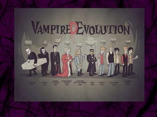 The evolution of vampires | PPTX | Romance | Genres