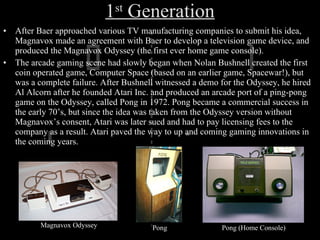 The evolution of video games | PPT