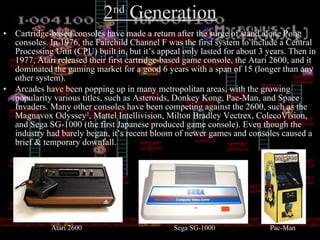 The evolution of video games | PPT