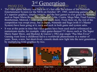 The evolution of video games | PPT