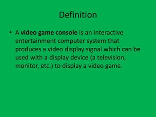 The evolution of video games | PDF