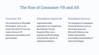 The Evolution of VR & AR Technologies.pptx