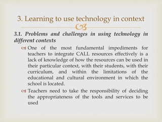 Emerging technologies-The evolving roles of language teachers | PPT