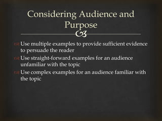 The example essay lecture | PPT