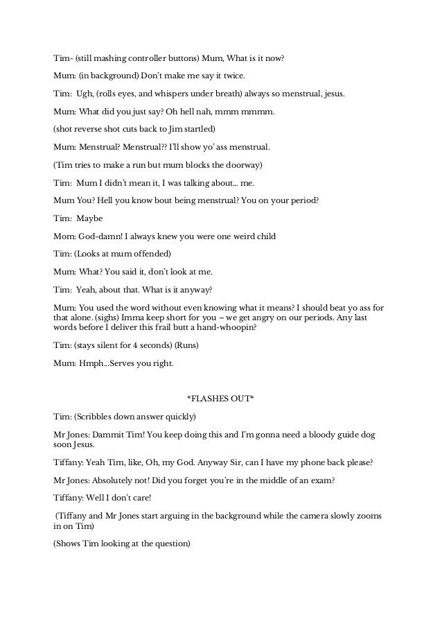 The exam script final (3)