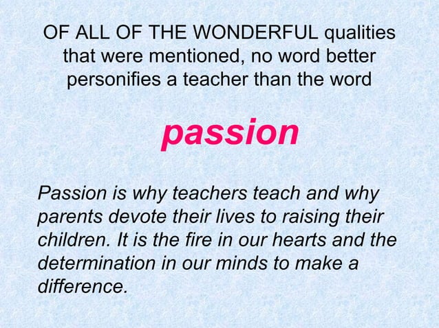 The excellent 11 | PPT