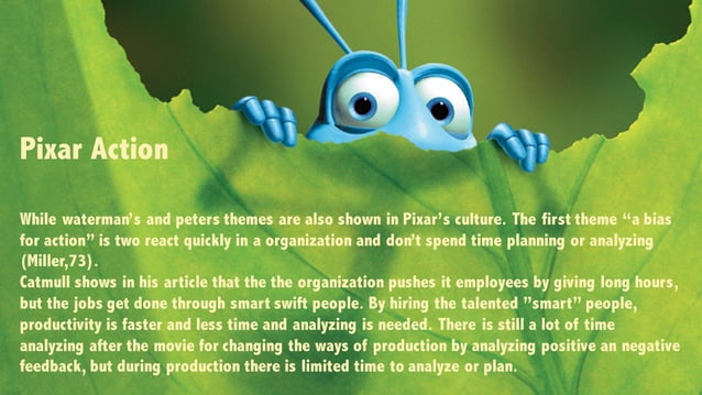 The excellent culture of pixar | PPT