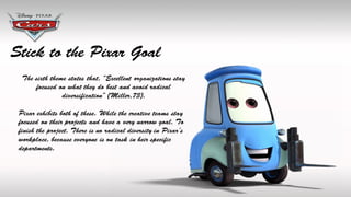 The excellent culture of pixar | PPT | Free Download