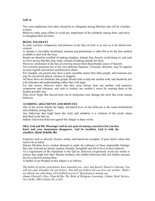 The excellent moral values of believers 2. english | PDF