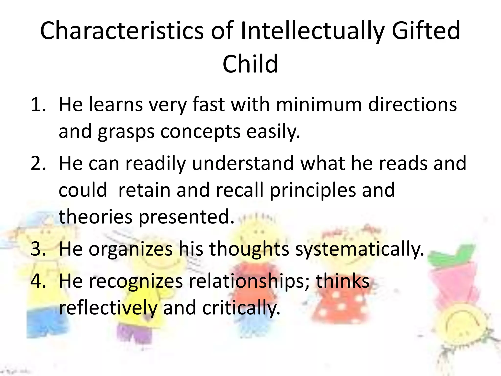 The exceptional child | PPTX