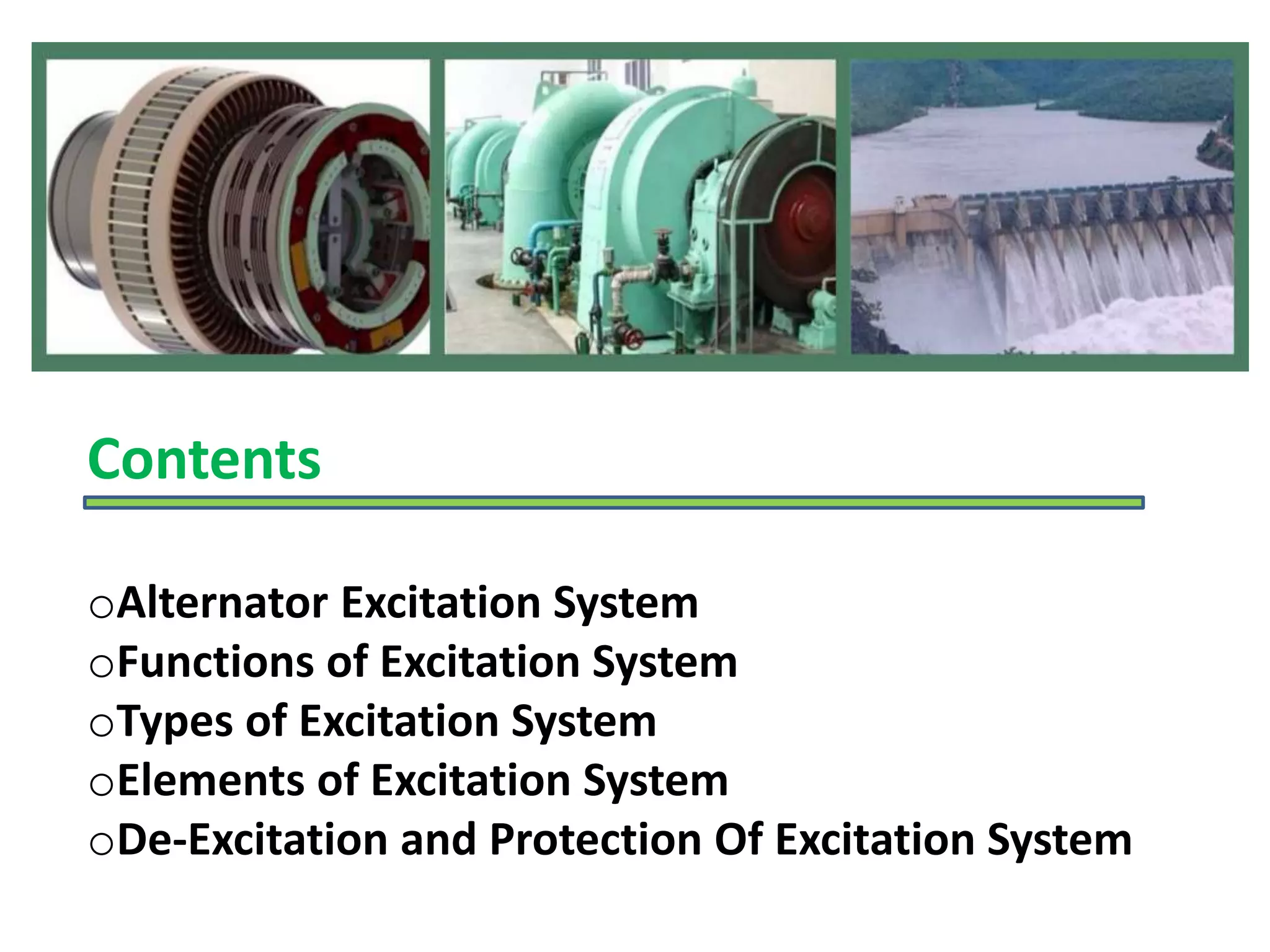 The Excitation system by SAI | PPTX