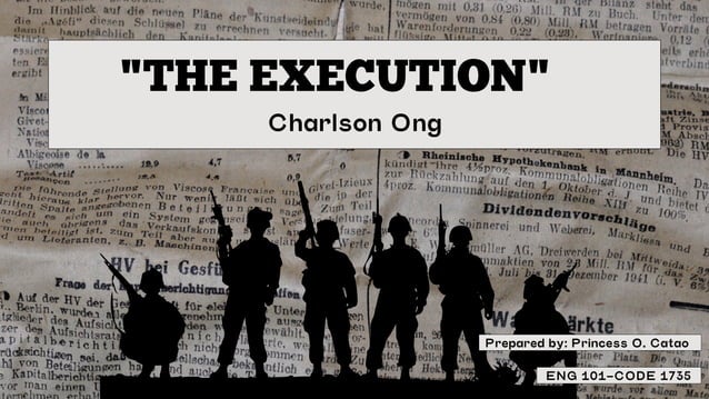 The execution | PDF