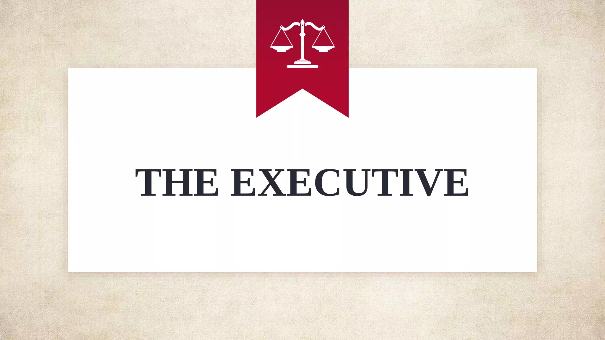 The executive | PPTX