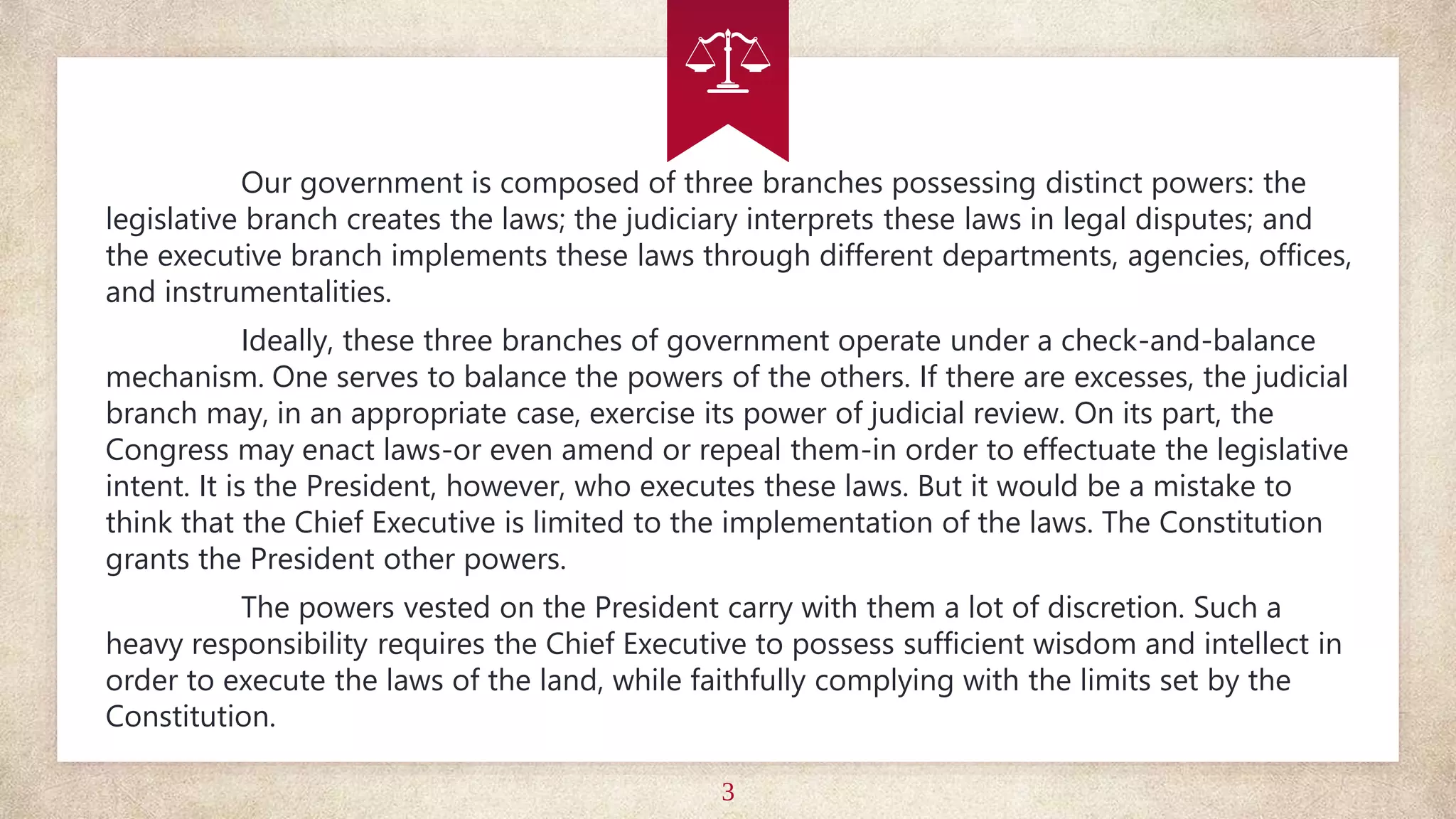 The executive | PPTX