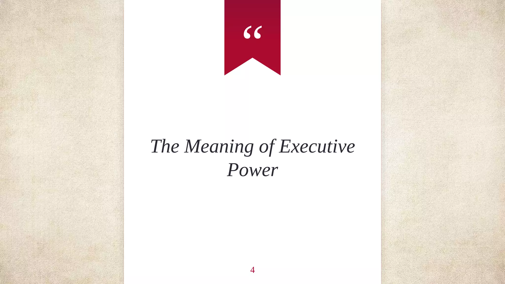 The executive | PPTX