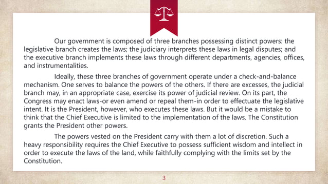 The executive | PPTX