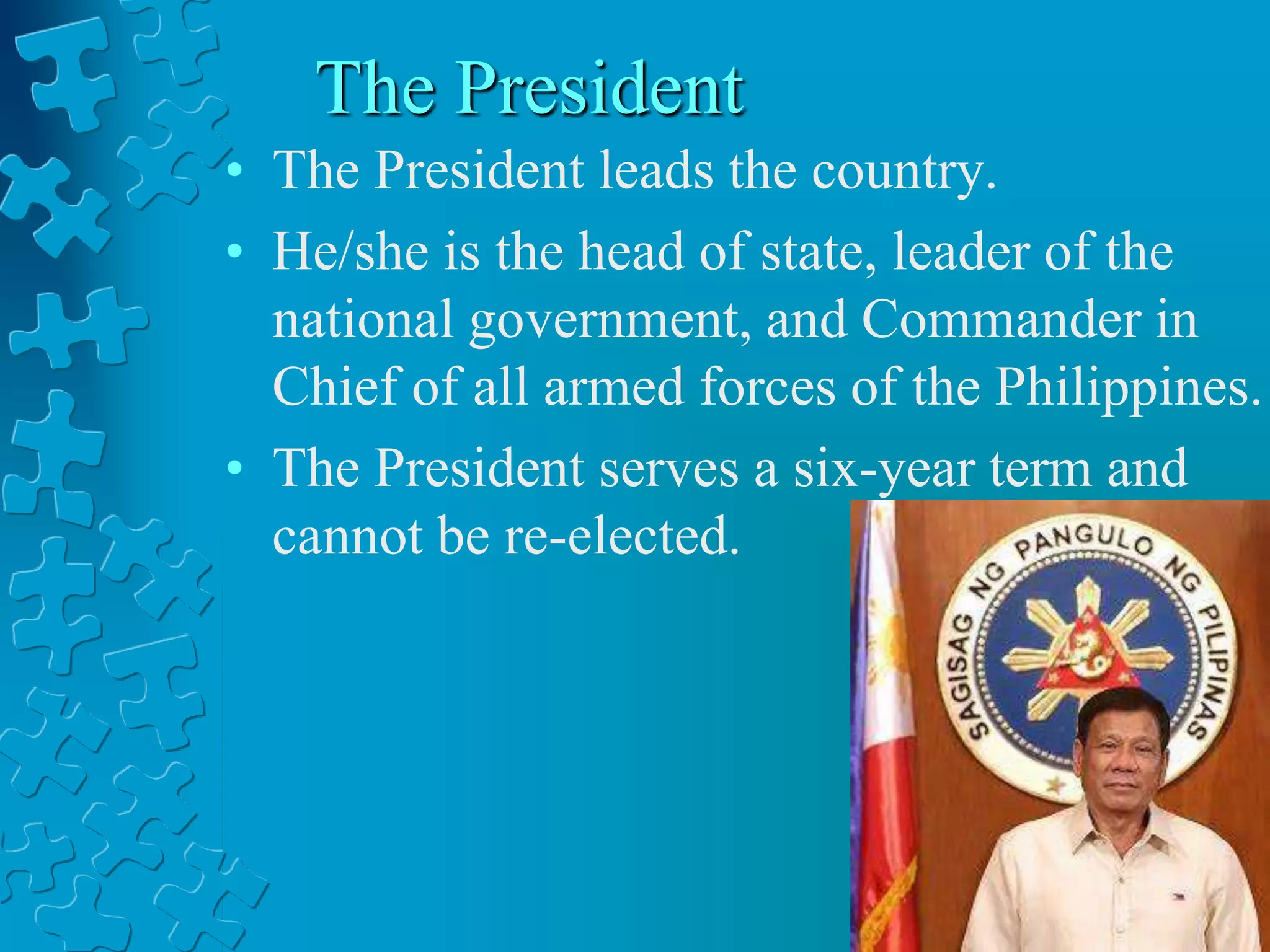 THE EXECUTIVE BRANCH OF THE PHILIPPINE GOVERNMENT | PPTX