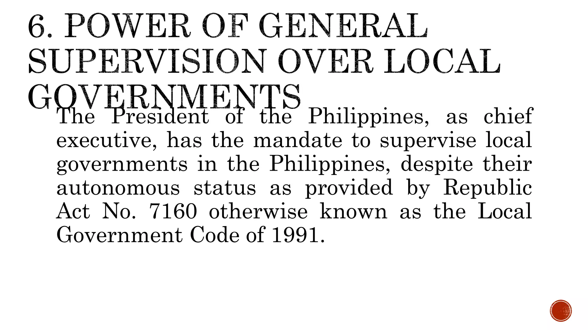 THE EXECUTIVE BRANCH OF THE GOVERNMENT.pptx