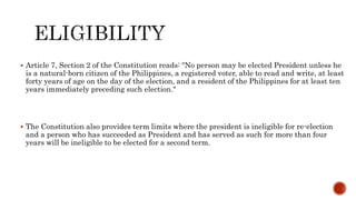 THE EXECUTIVE BRANCH OF THE GOVERNMENT.pptx