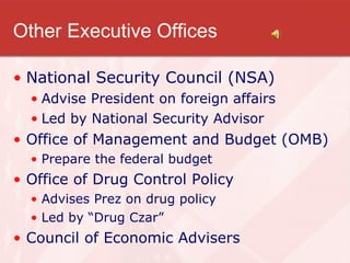 The executive office of the president | PPT