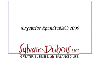 The Executive Roundtable | PPT