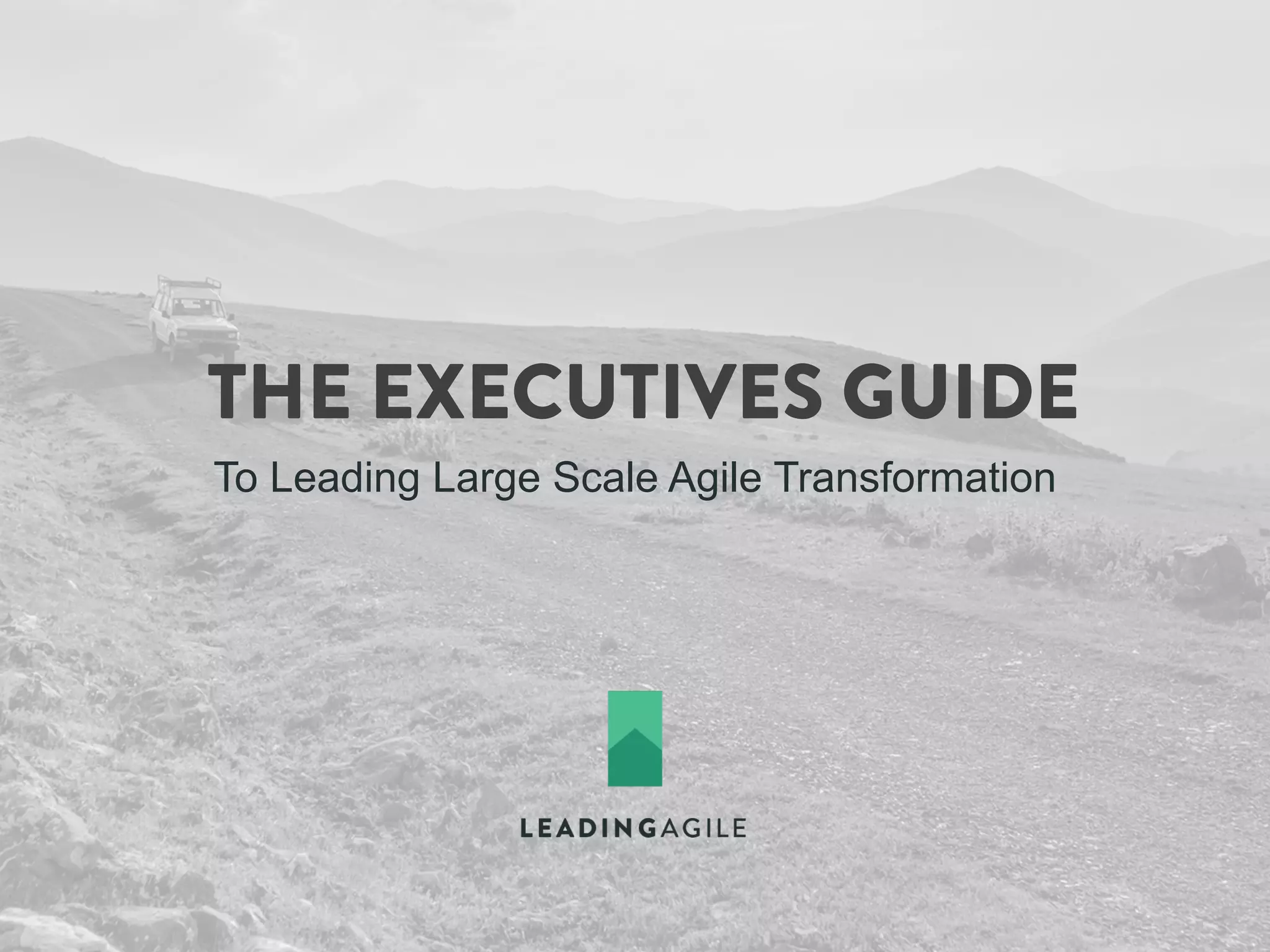 The Executives Step By Step Guide To Leading A Large Scale Agile Transformation Pdf