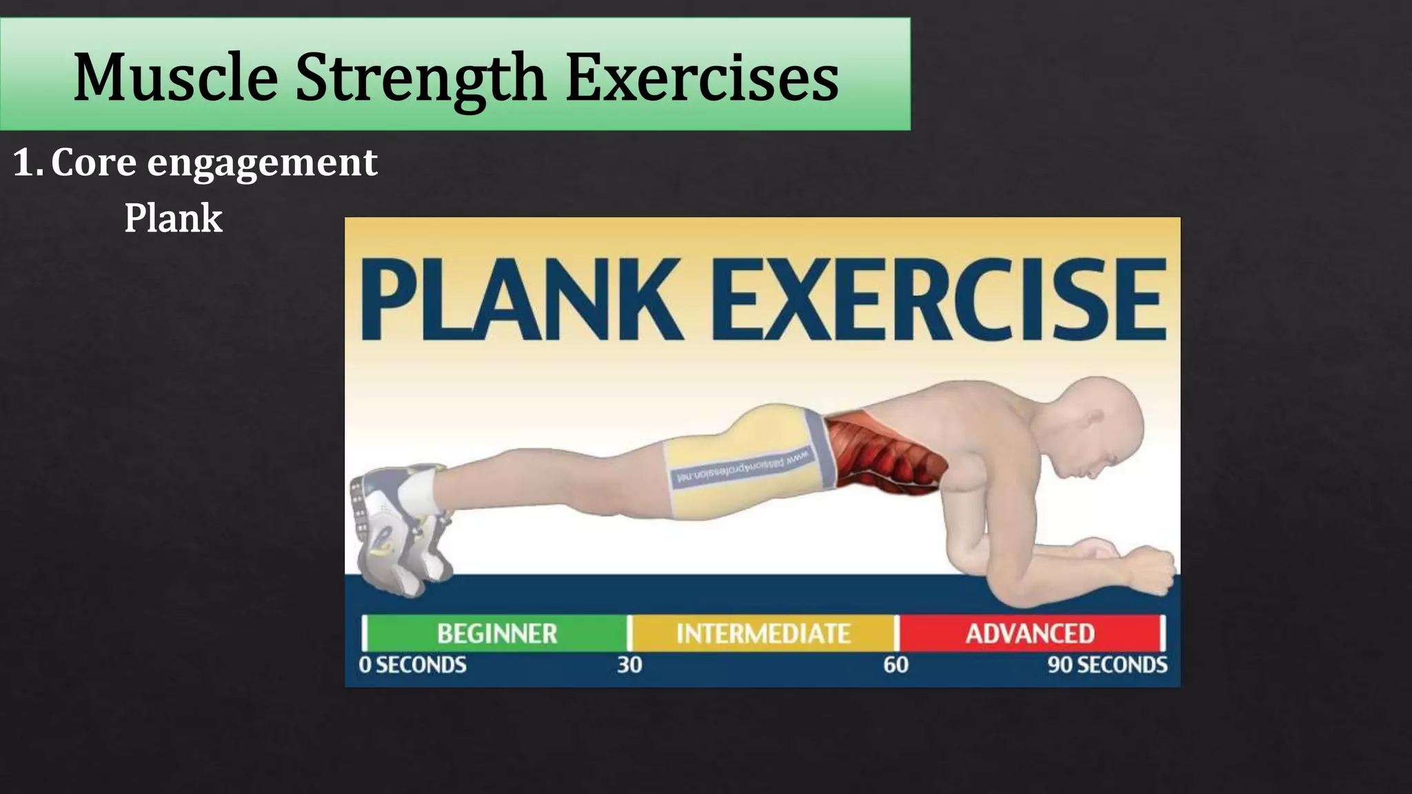 The exercise program | PPTX