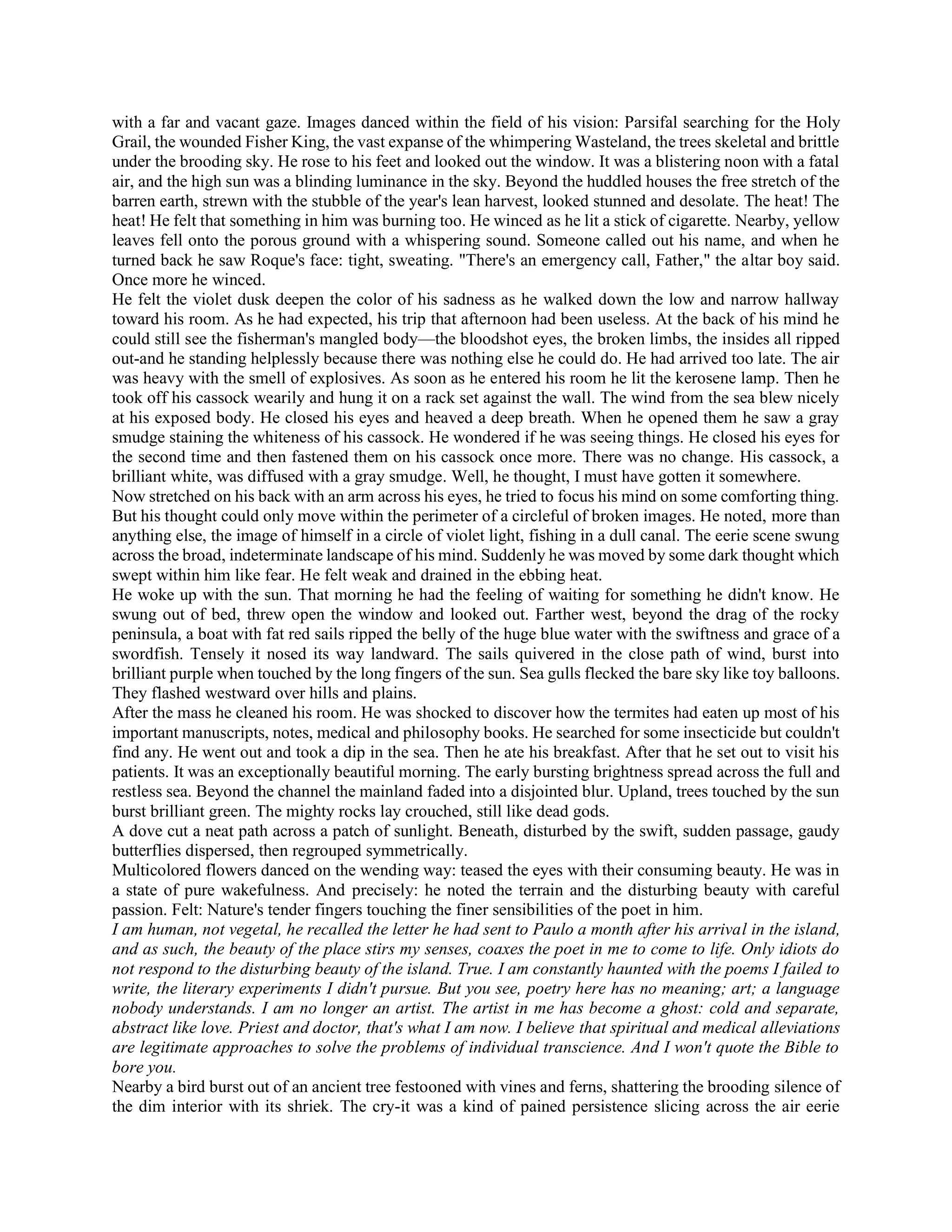 The Exile by Ricardo Patalinjug | PDF