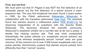 The exoplanet discovery behind the 2019 noble prize in physics ...